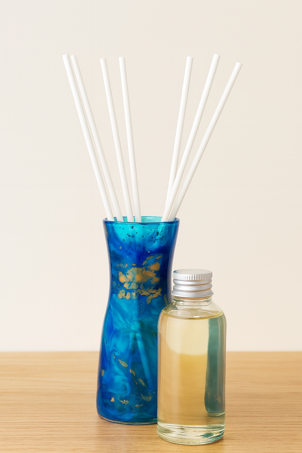 Resin Reed Diffuser – Serene Glow Home Fragrance